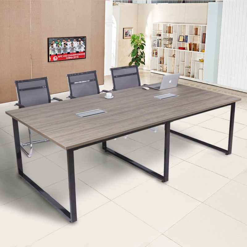 Bàn họp chân sắt 1m8